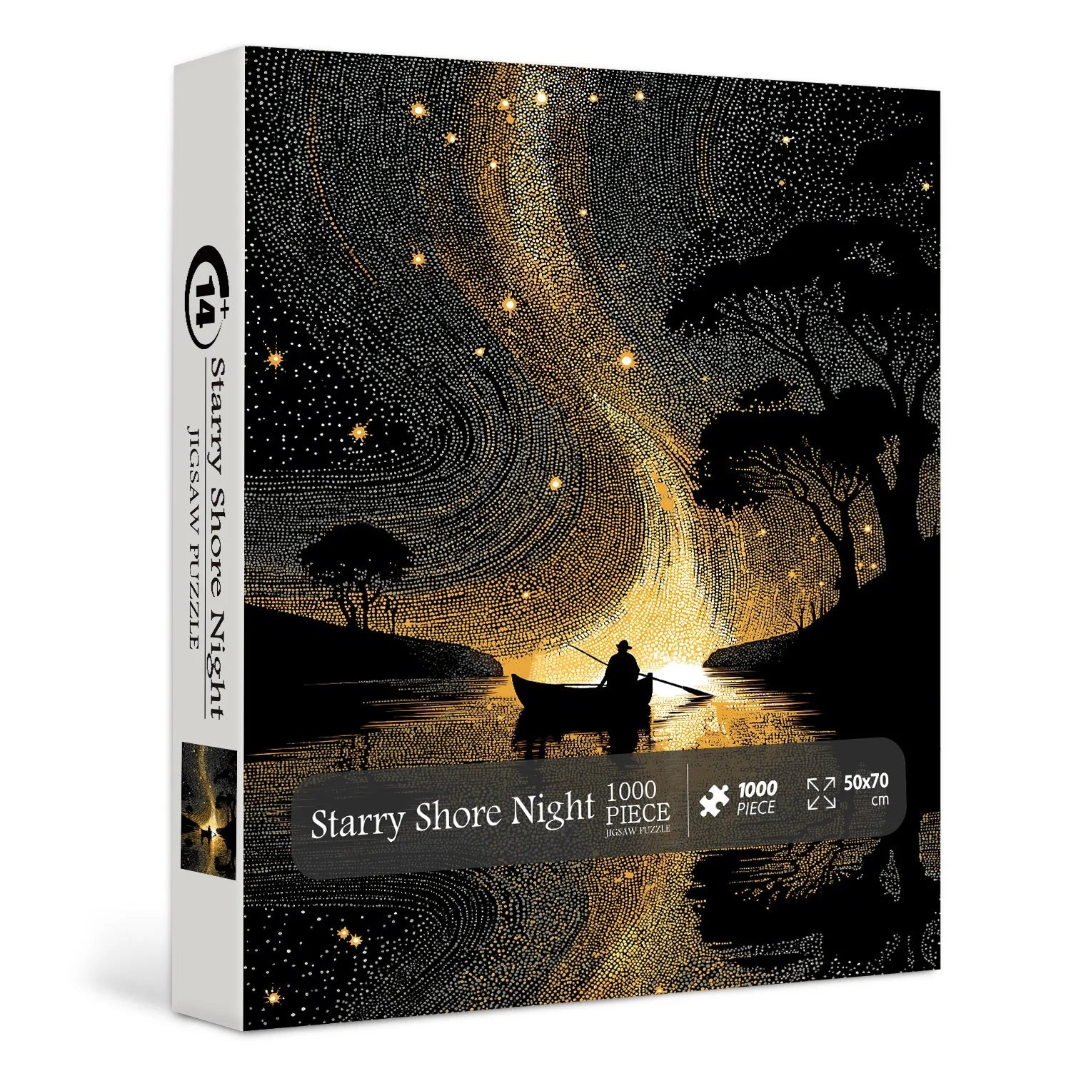 Starry Shore Night Jigsaw Puzzle 1000 Pieces – Pickforu Puzzle